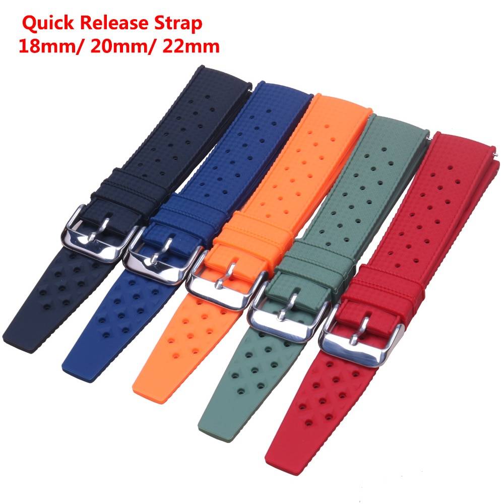 Tropical Rubber Watch Strap – Watch Bands World